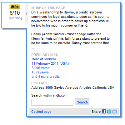 Bing Adds Tiles to Search Results · SearchEngineNews.com