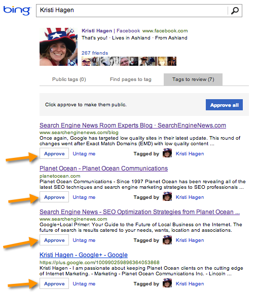 Bing Gives You a Way to Quickly Build Out Your Online Profile ...
